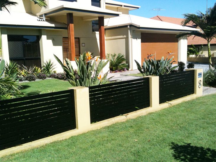 infill fence panels powder coated to suit your fence