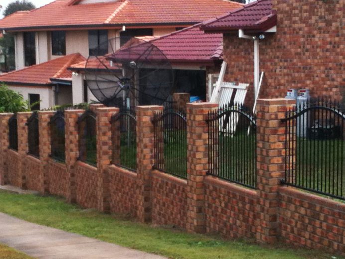 infill fence panels powder coated to suit your fence